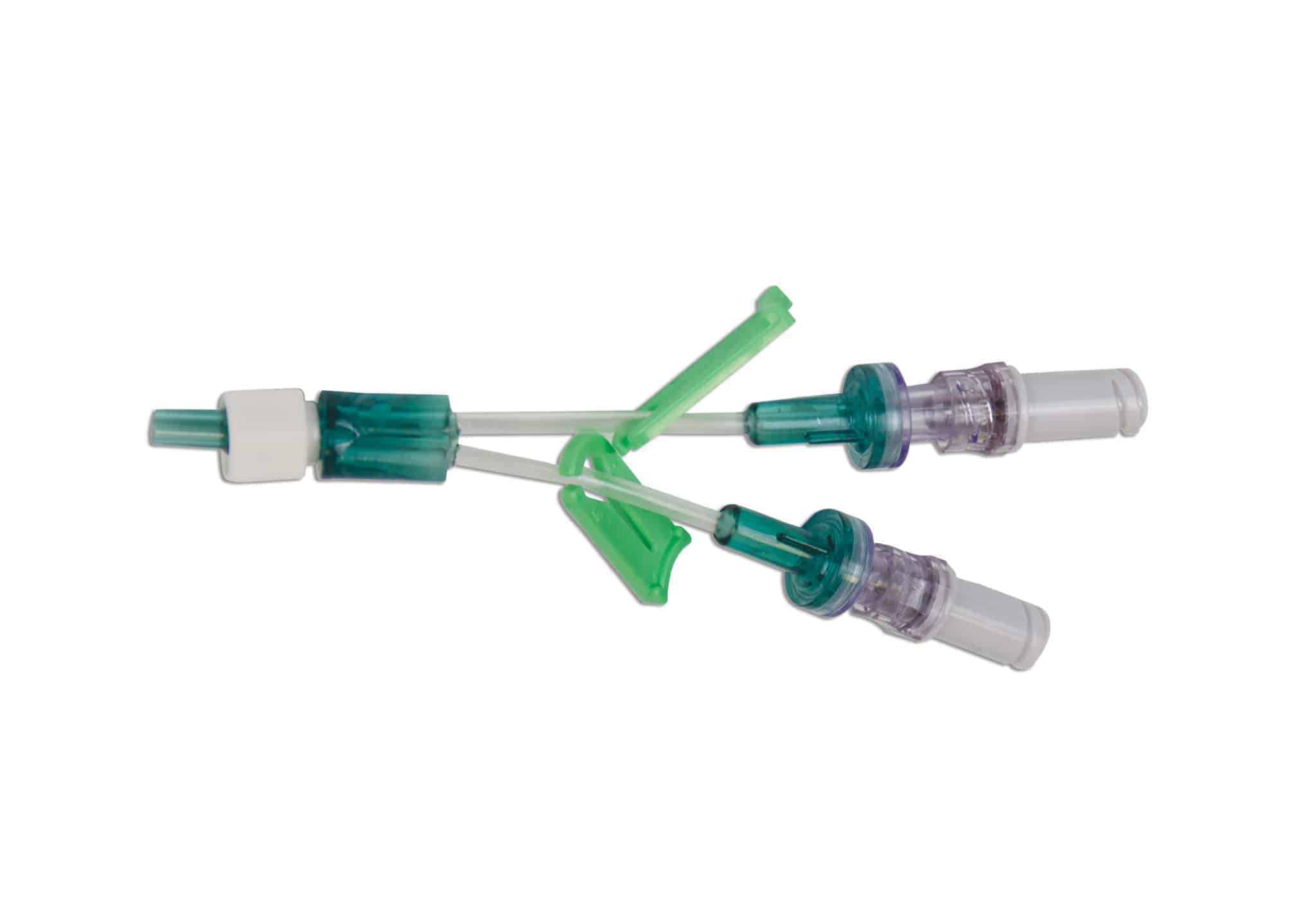 Double lumen Bionector Octopus extension with two ARVs - Vygon Vet